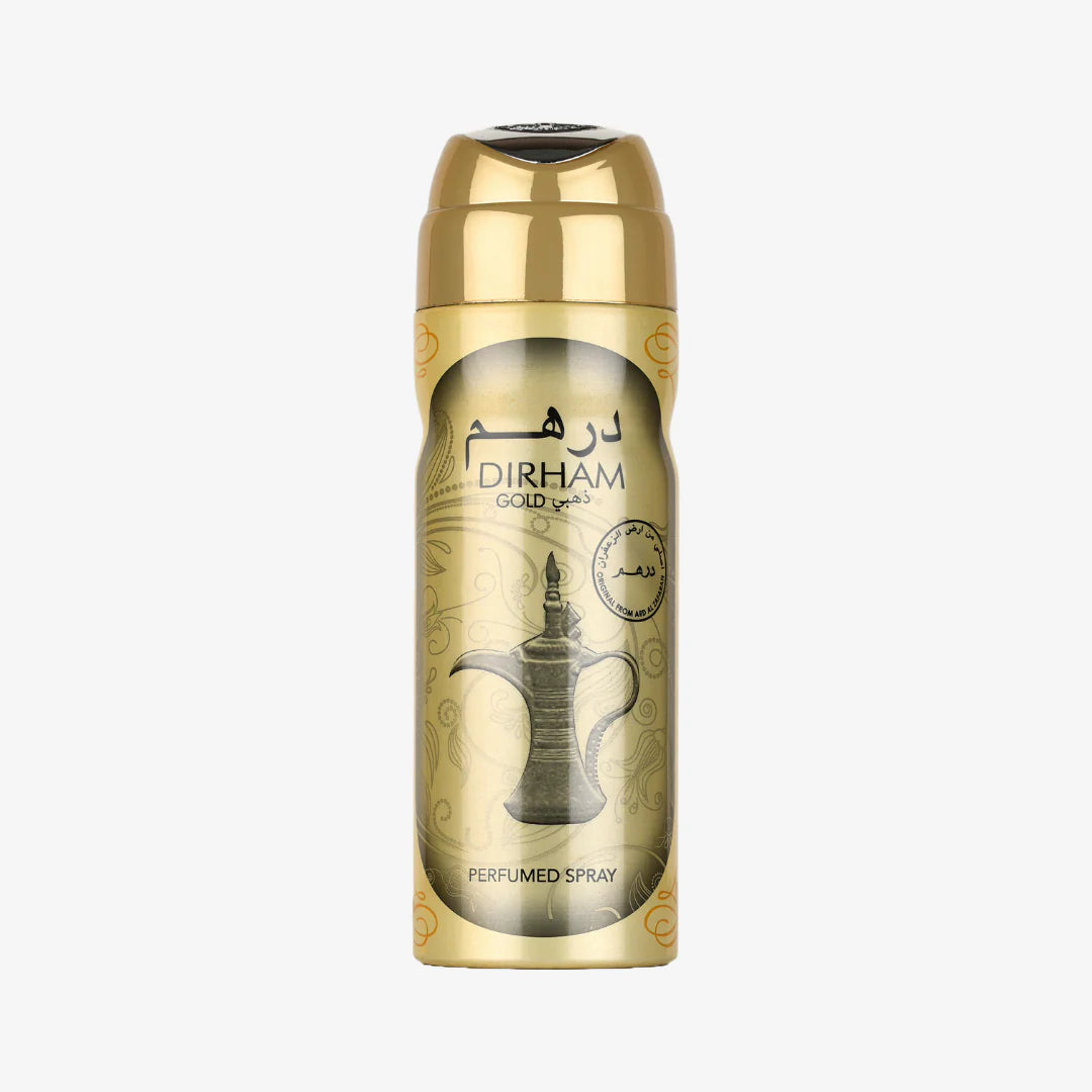 Ard Al Zaafaran Dirham Gold Body Spray – MAR Perfumes